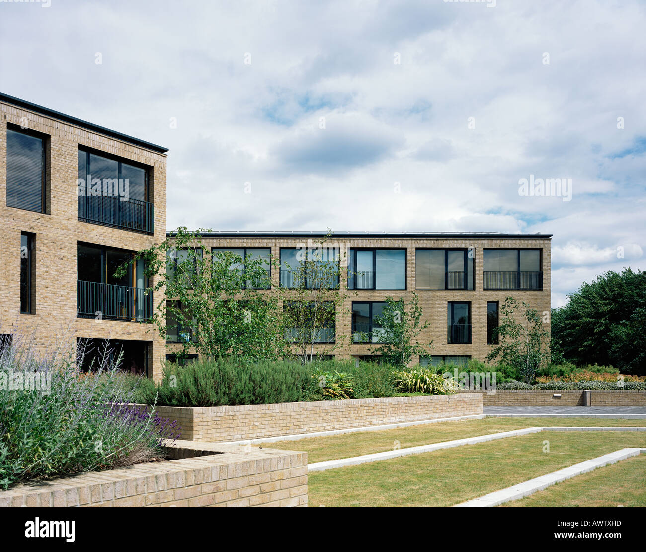 BENNETT’S COURTYARD HOUSING, LONDON, UK Stock Photo - Alamy