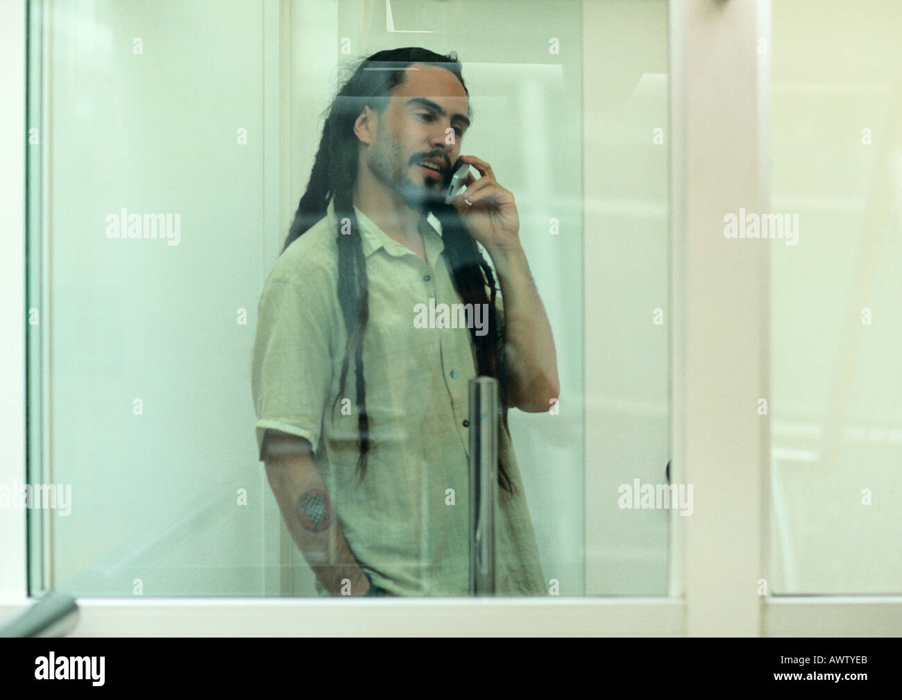 Glass telephone cells hi-res stock photography and images - Alamy