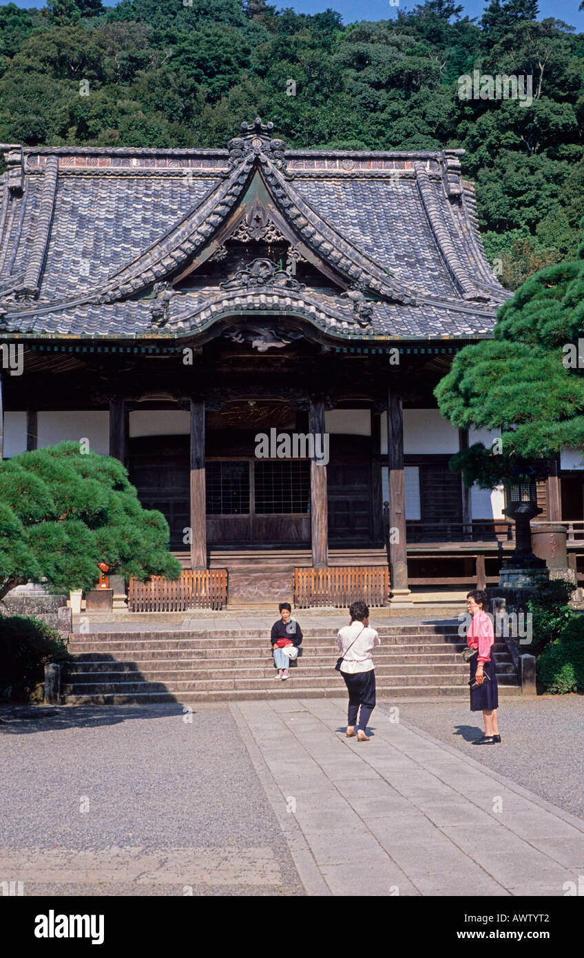 Tourists at the Shuzenji Temple in Shizuoka Japan Asia Stock Photo - Alamy