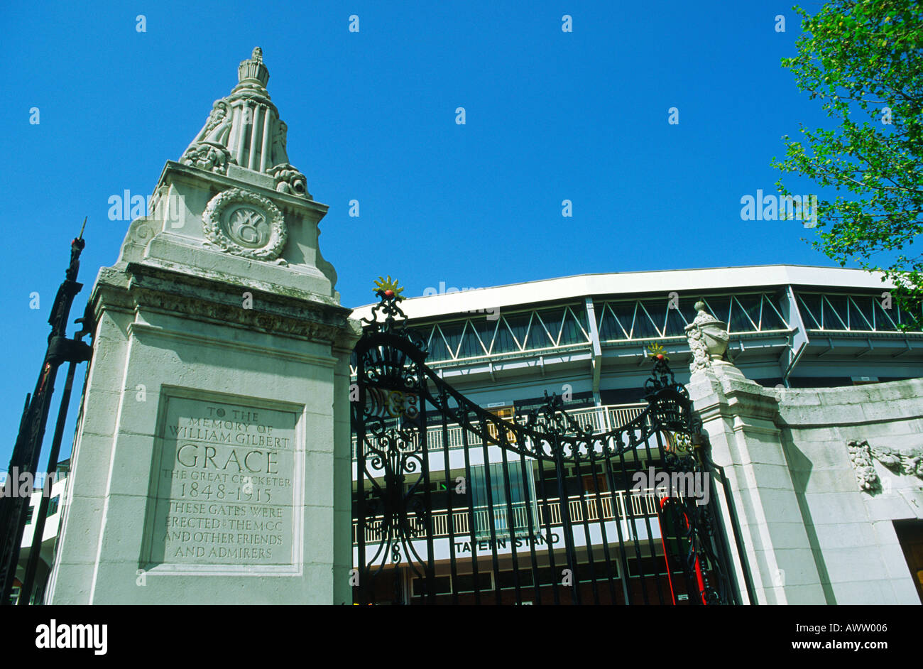 Lords ground entrance hi-res stock photography and images - Alamy