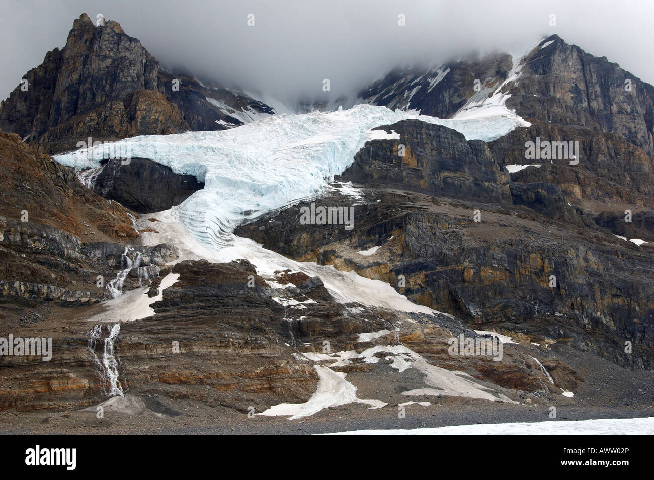 Athabasca Glacier Map