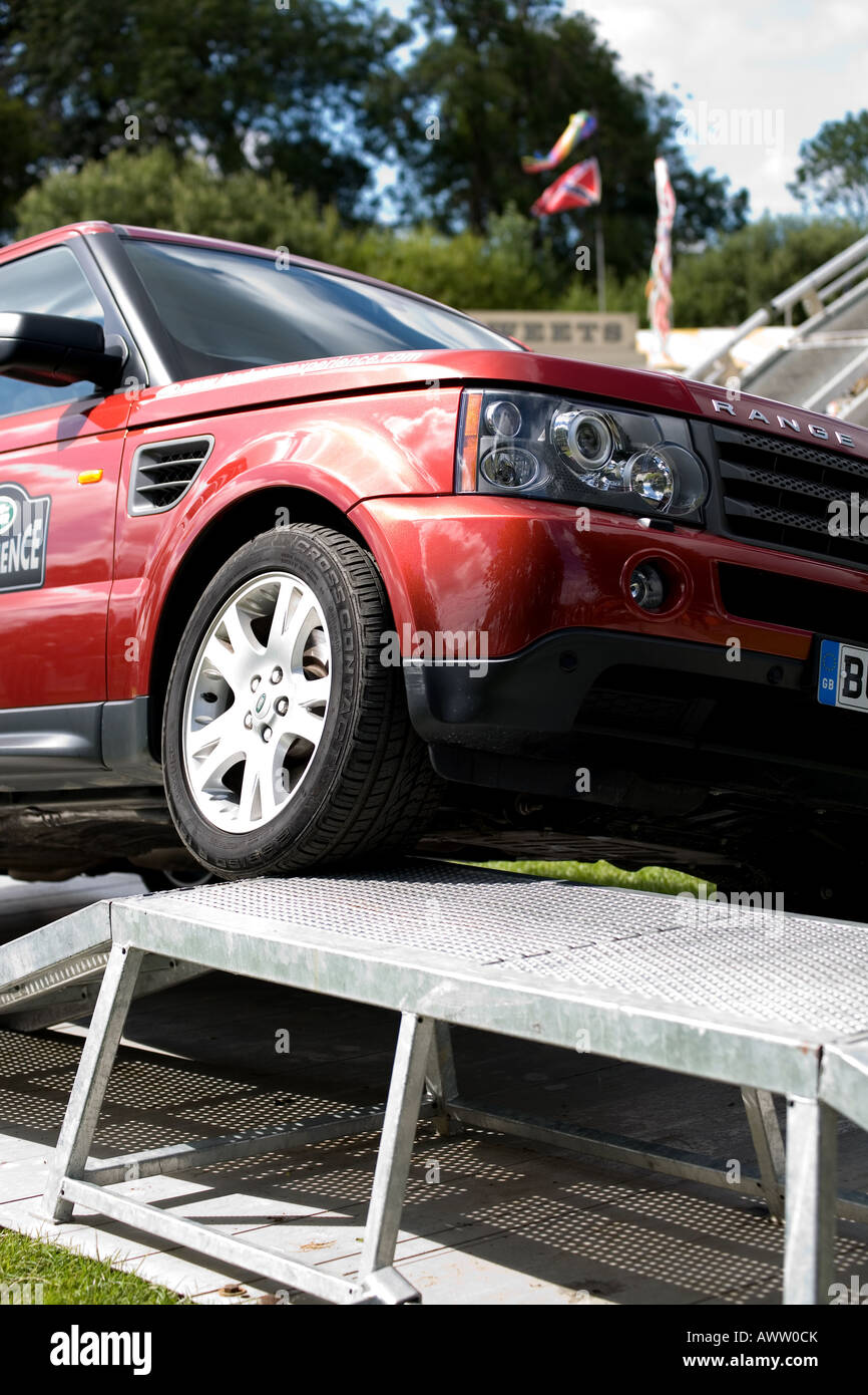 New Landrover Range Rover on display Stock Photo - Alamy
