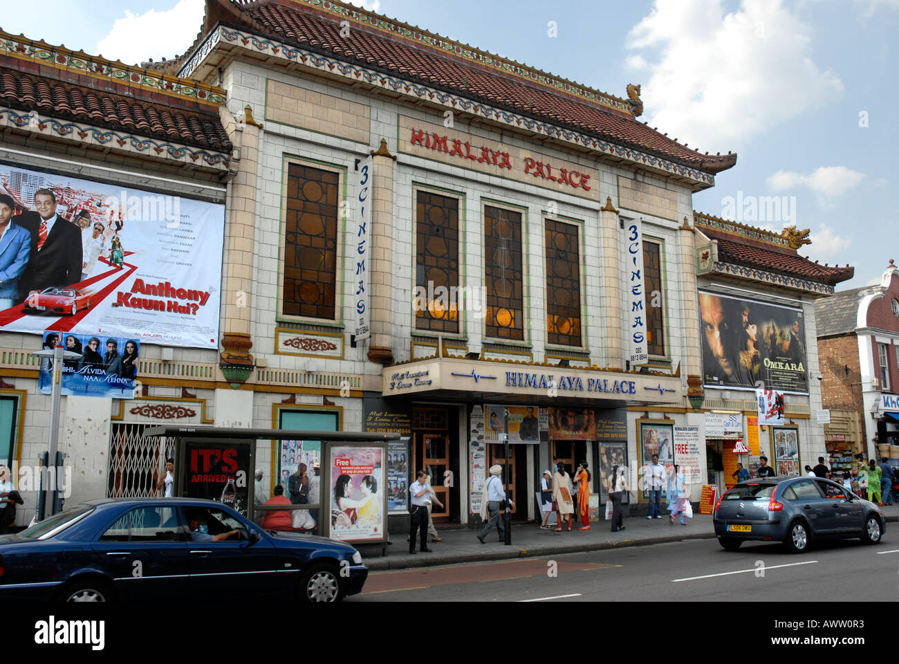 Himalaya Palace cinema in Southall Middlesex Stock Photo - Alamy