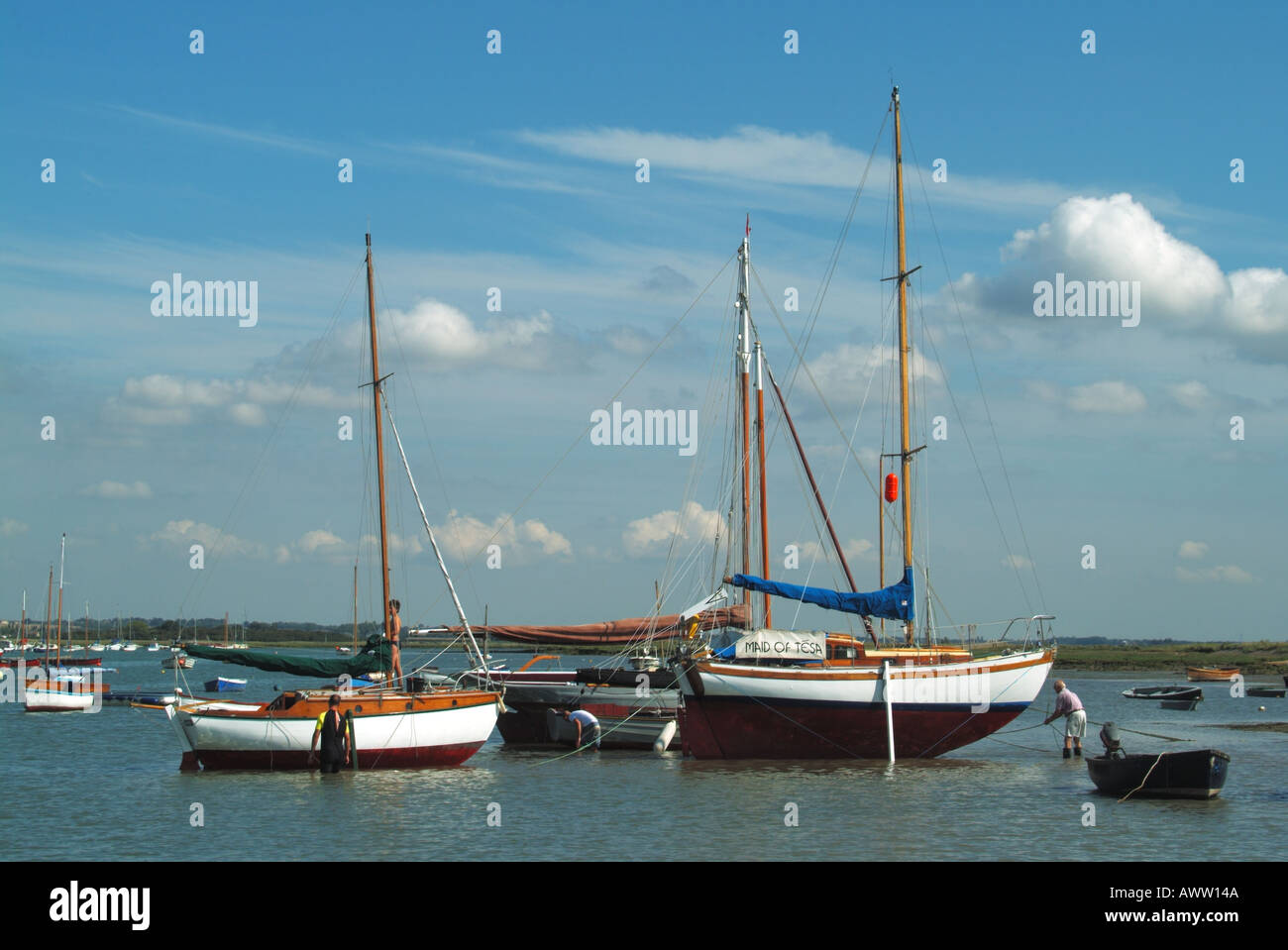 West mersea yacht hi-res stock photography and images - Alamy