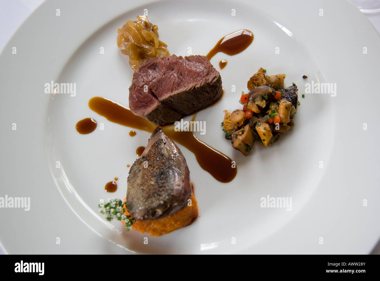 Game plate scotland hi-res stock photography and images - Alamy