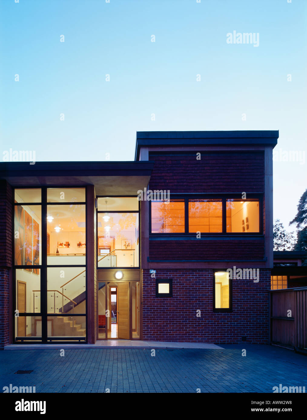 PRIVATE HOUSE, UK Stock Photo - Alamy