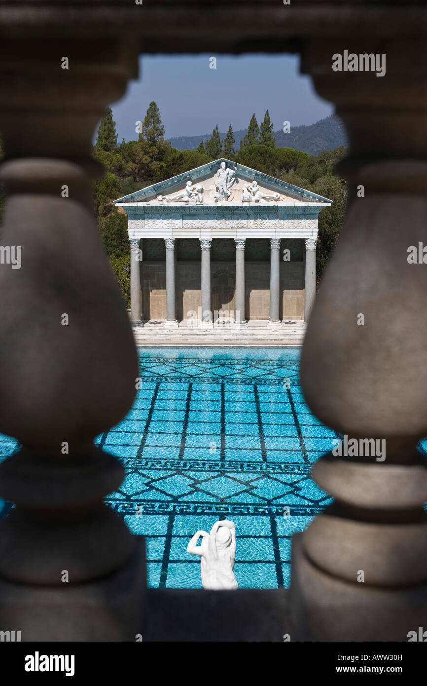 Neptune Pool Hearst Castle San Simeon California USA Stock Photo - Alamy