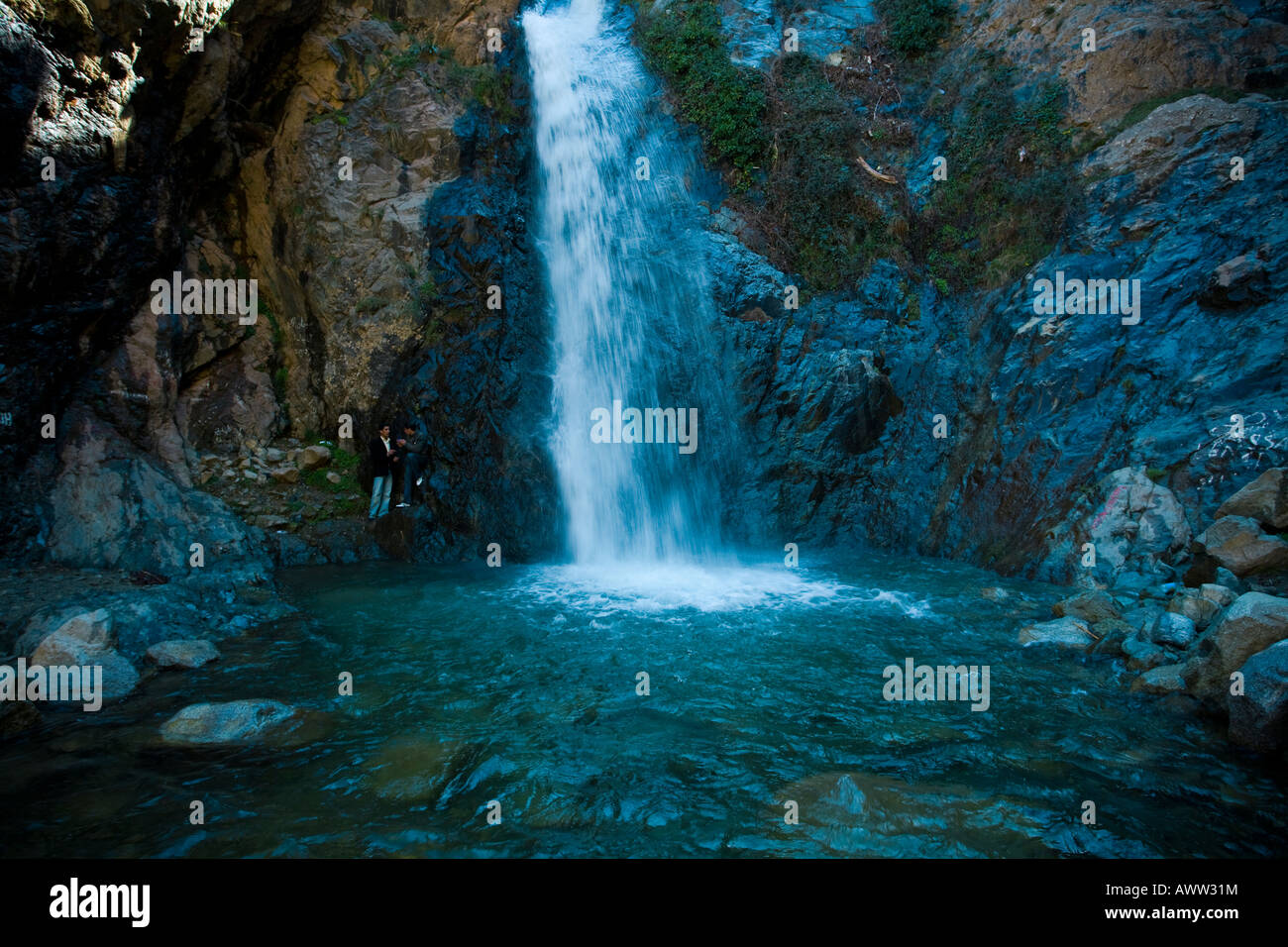 High Atlas Mountains Mountain Morocco Waterfall Stock Photo - Alamy