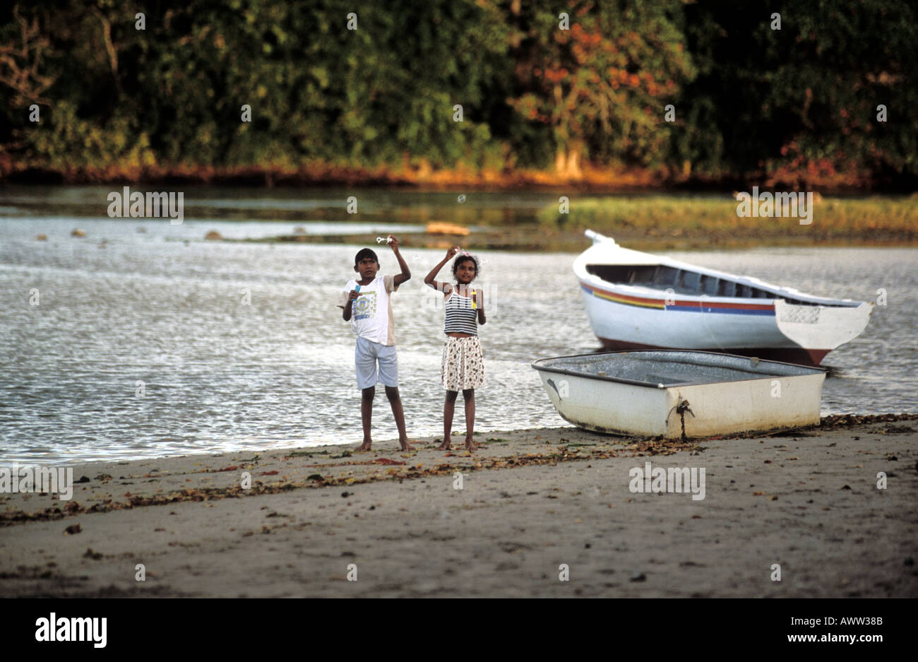 Mauritius kids hi-res stock photography and images - Alamy