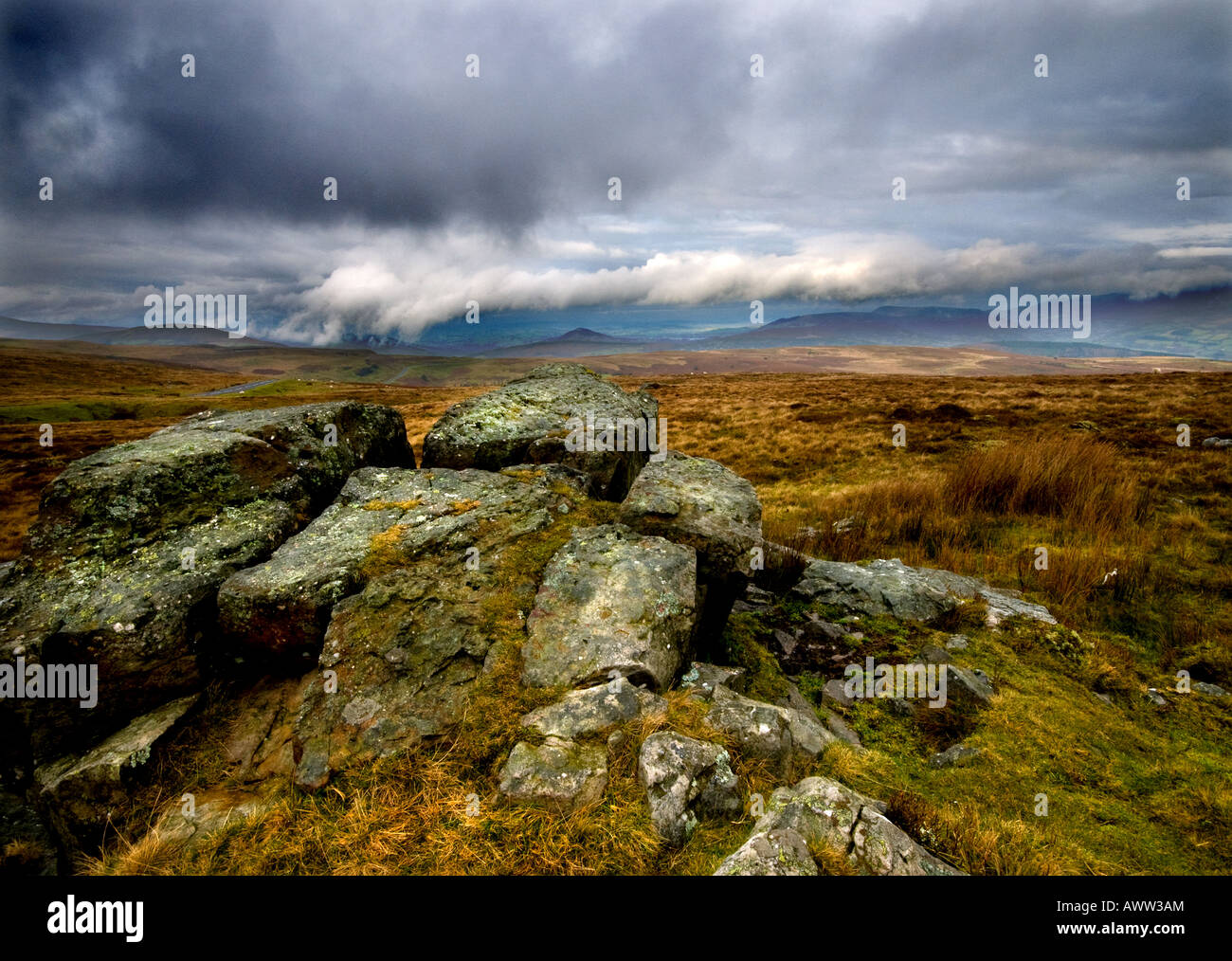 Llangynidr Moors in Wales - the desolate and windswept Llangynidr Moor ...