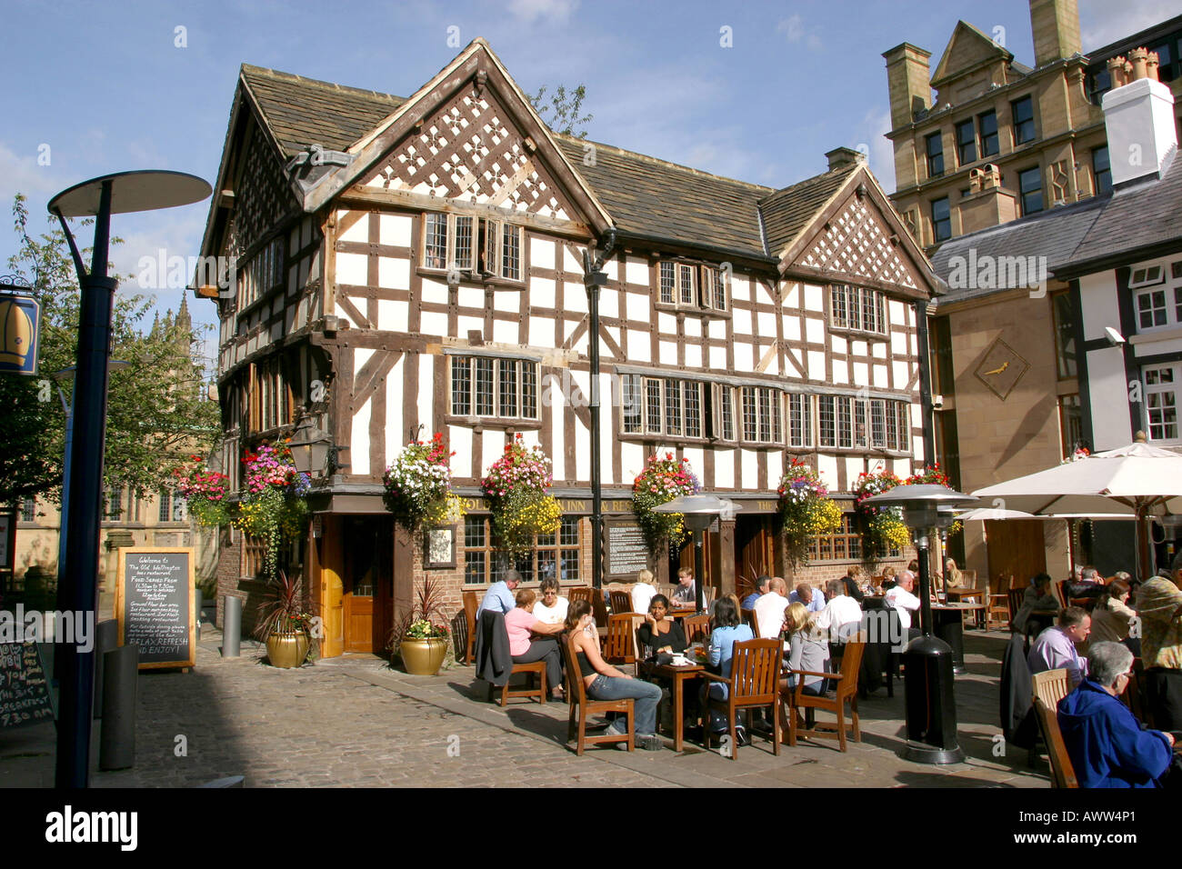 Manchester Millennium Quarter Old Wellington Inn relocated half ...