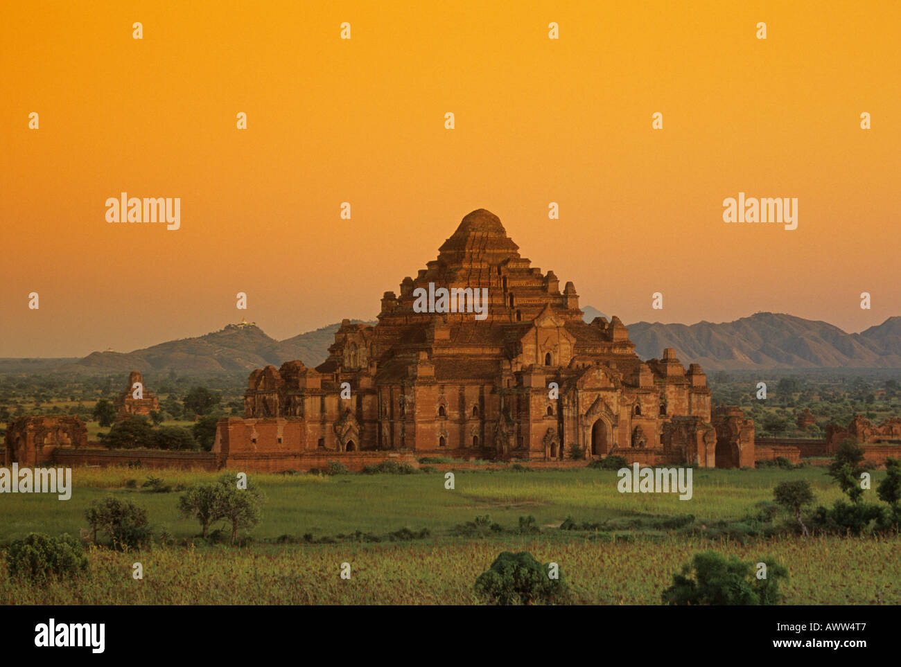 The Ruins of Pagan in Myanmar Asia Stock Photo - Alamy