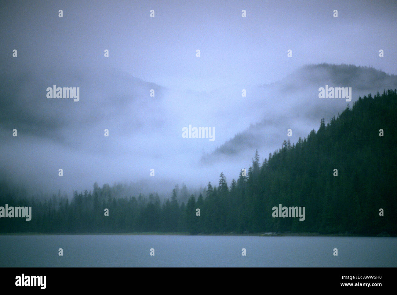 Misty Fjords National Monument Alaska United States Stock Photo - Alamy