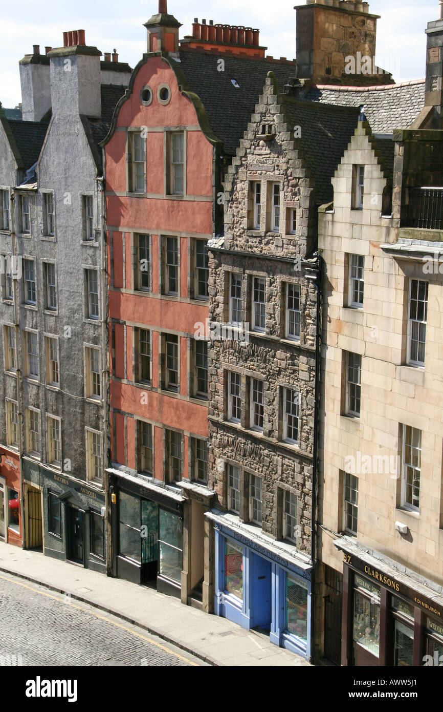 Historic tenements edinburgh hi-res stock photography and images - Alamy