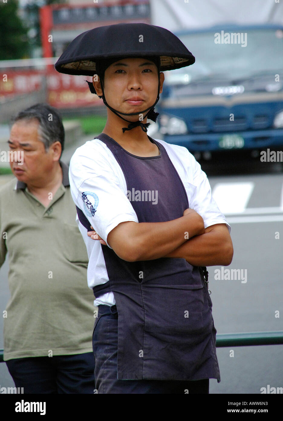 Japanese rickshaw driver, Asakusa, Tokyo Japan Stock Photo - Alamy