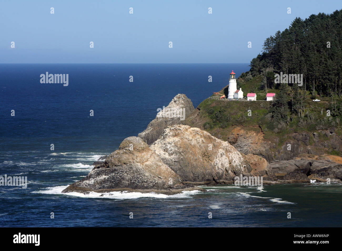 Heceta Head lighthouse, on Oregon's pacific coast Stock Photo - Alamy