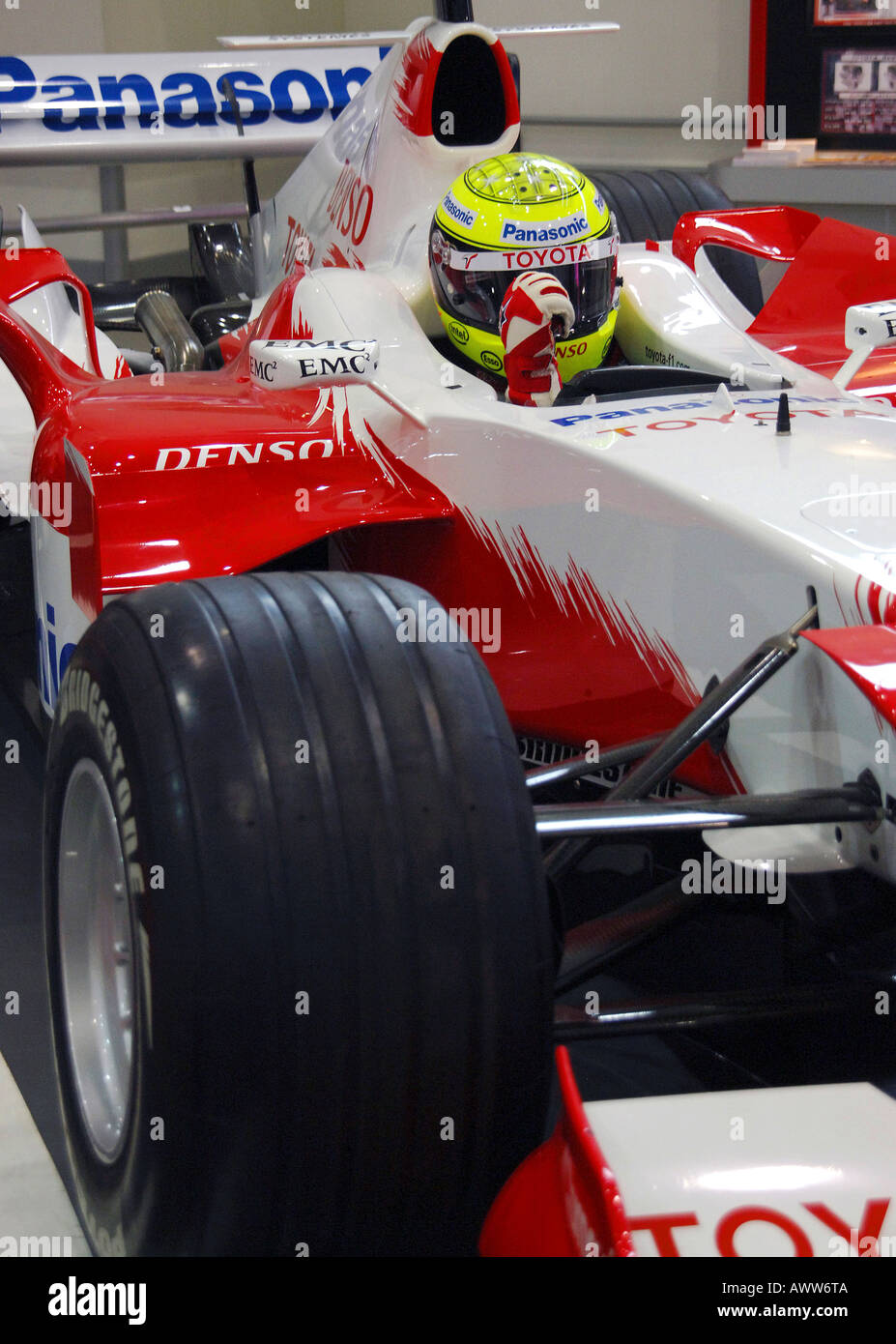 Toyota Formula one car Stock Photo - Alamy