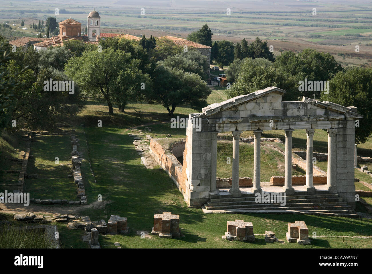Albania. Apollonia. Ancient site Stock Photo - Alamy