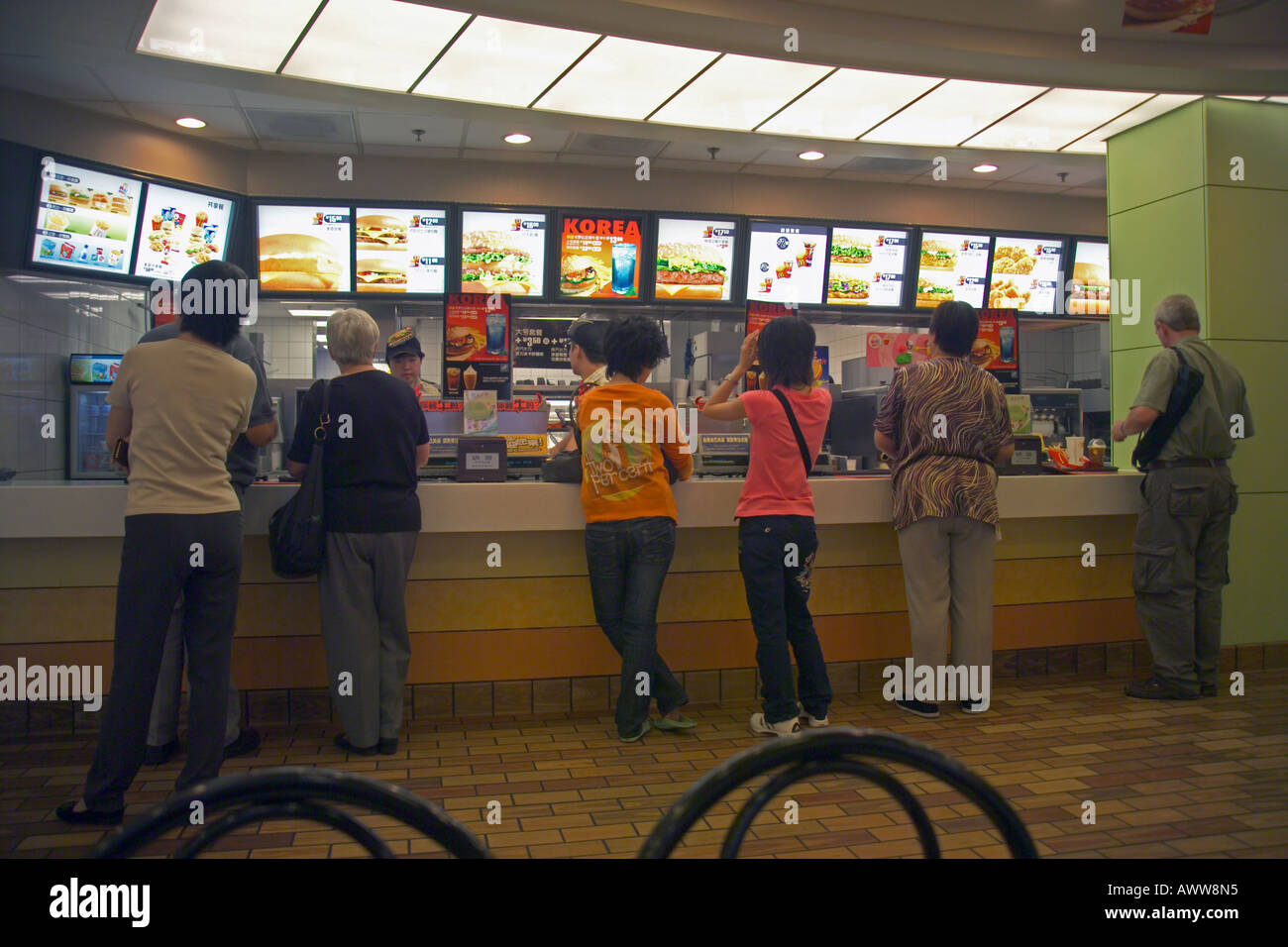 Mcdonalds counter hi-res stock photography and images - Alamy