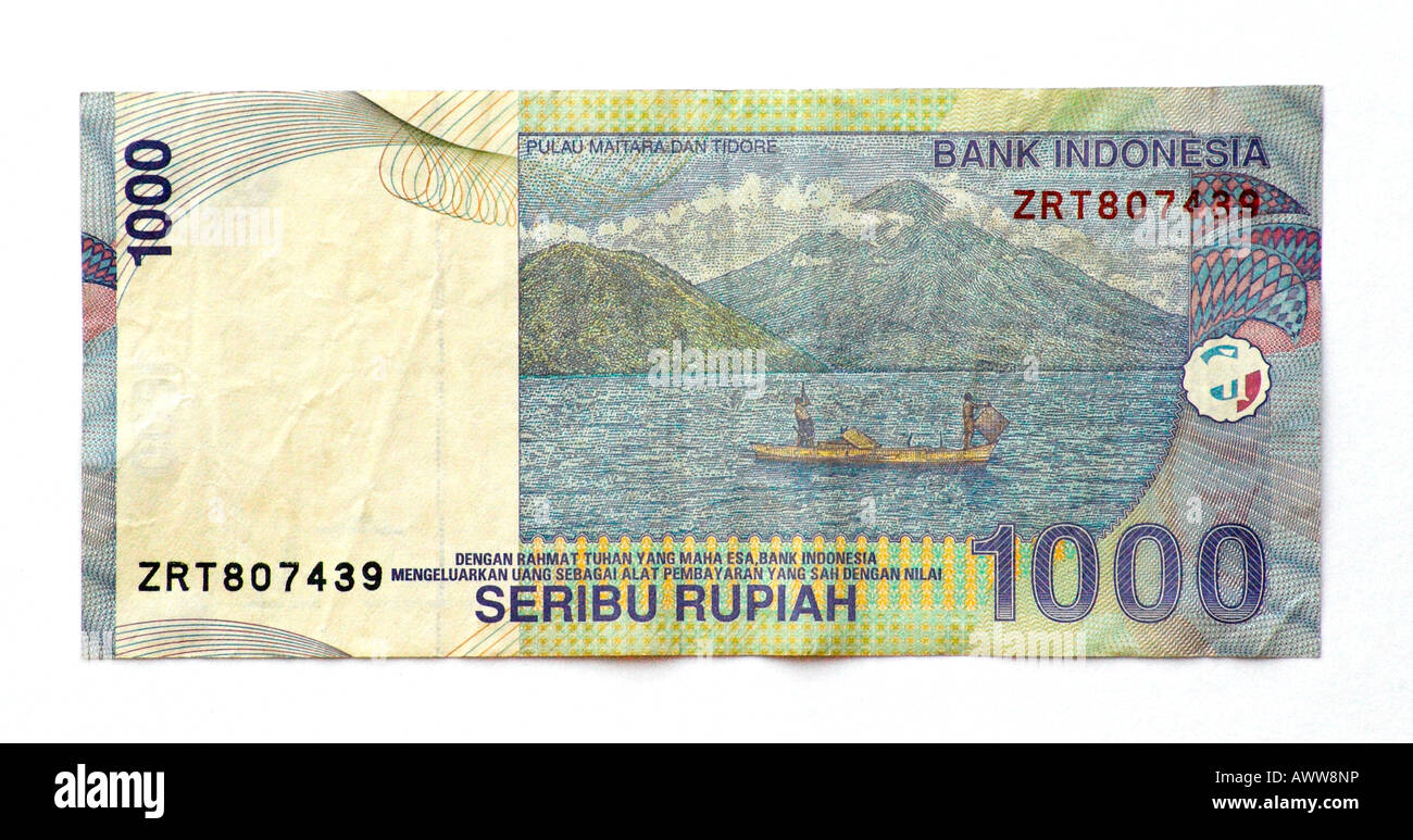 Indonesian rupiah note hi-res stock photography and images - Alamy