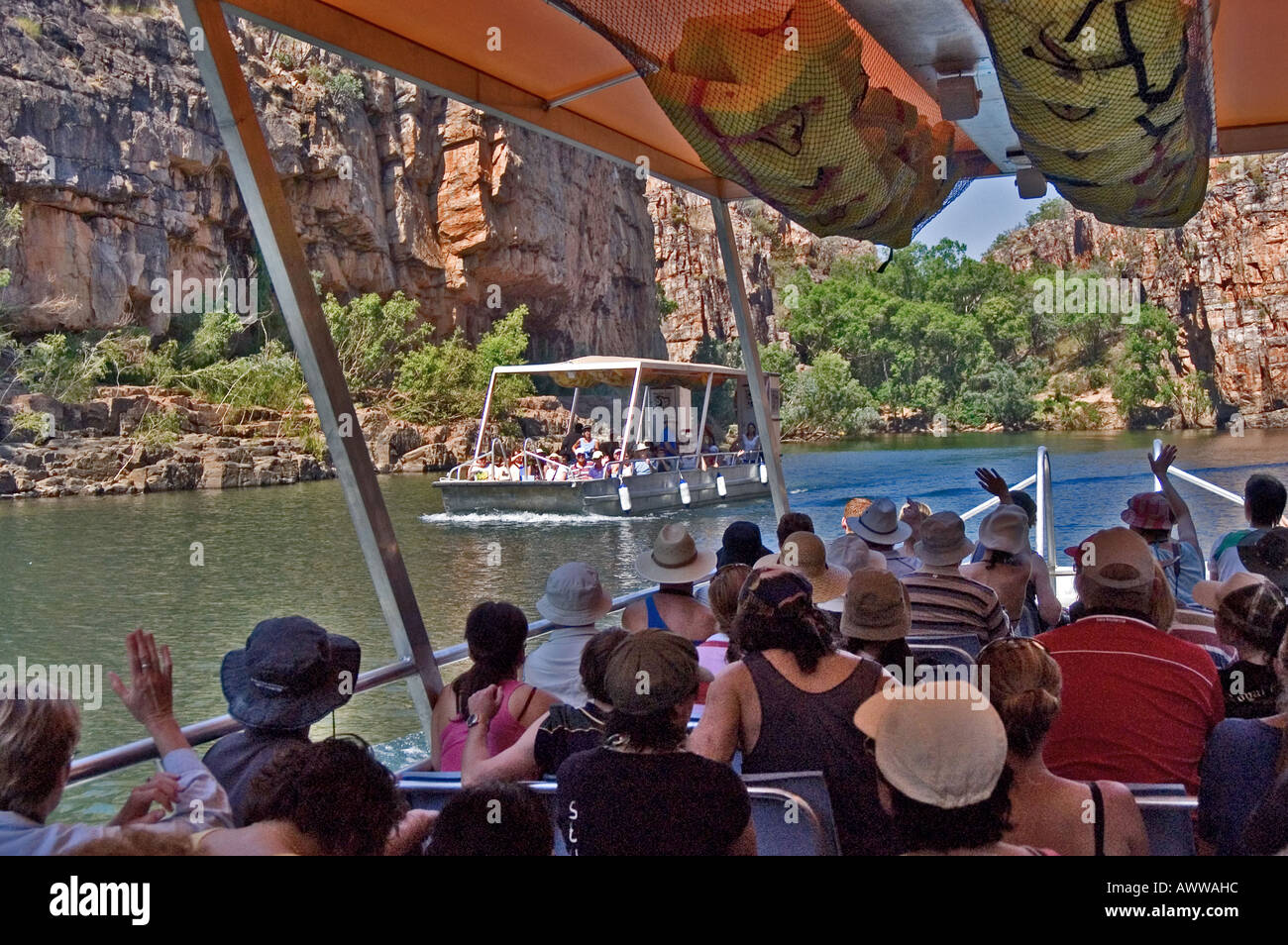 Katherine gorge boat hi-res stock photography and images - Alamy