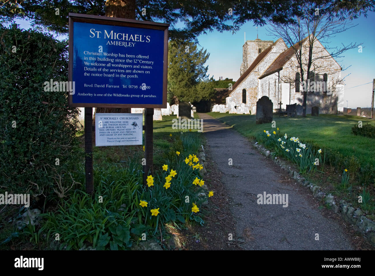 Church amberley hi-res stock photography and images - Alamy