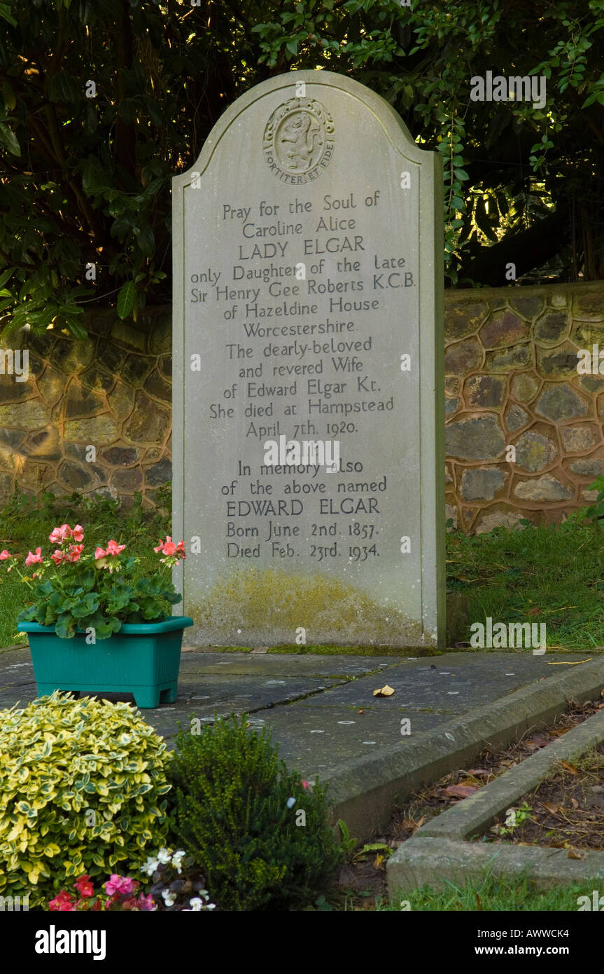 Elgar Grave High Resolution Stock Photography and Images - Alamy