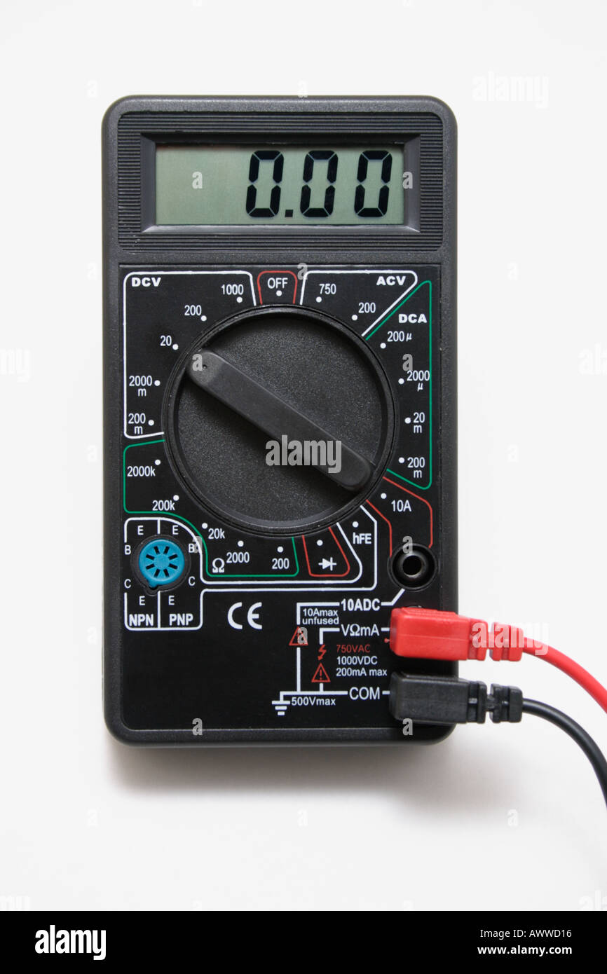 digital multimeter Tool used for electronic measurement and testing ...