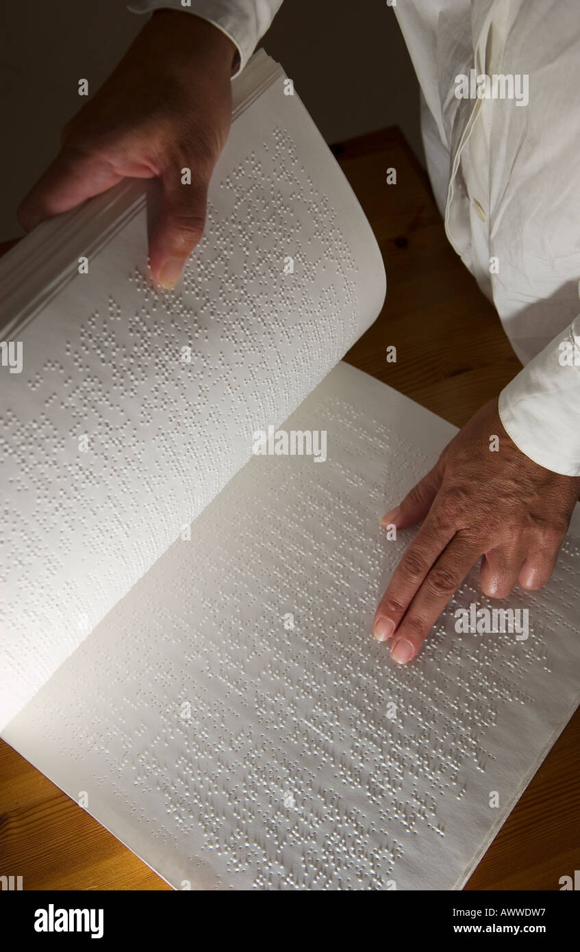 Information for the blind hi-res stock photography and images - Alamy