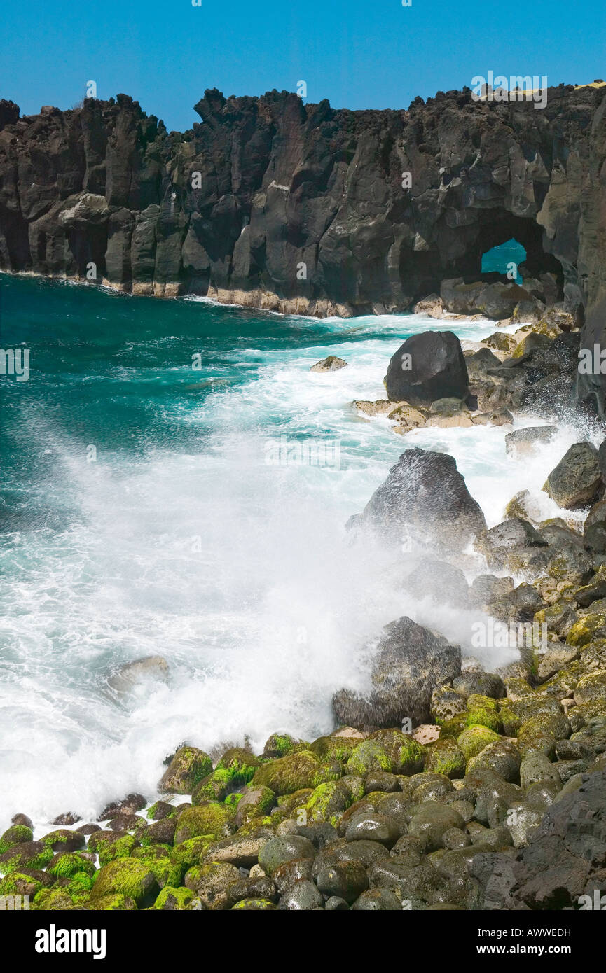 CAP MECHANT - REUNION ISLAND Stock Photo - Alamy