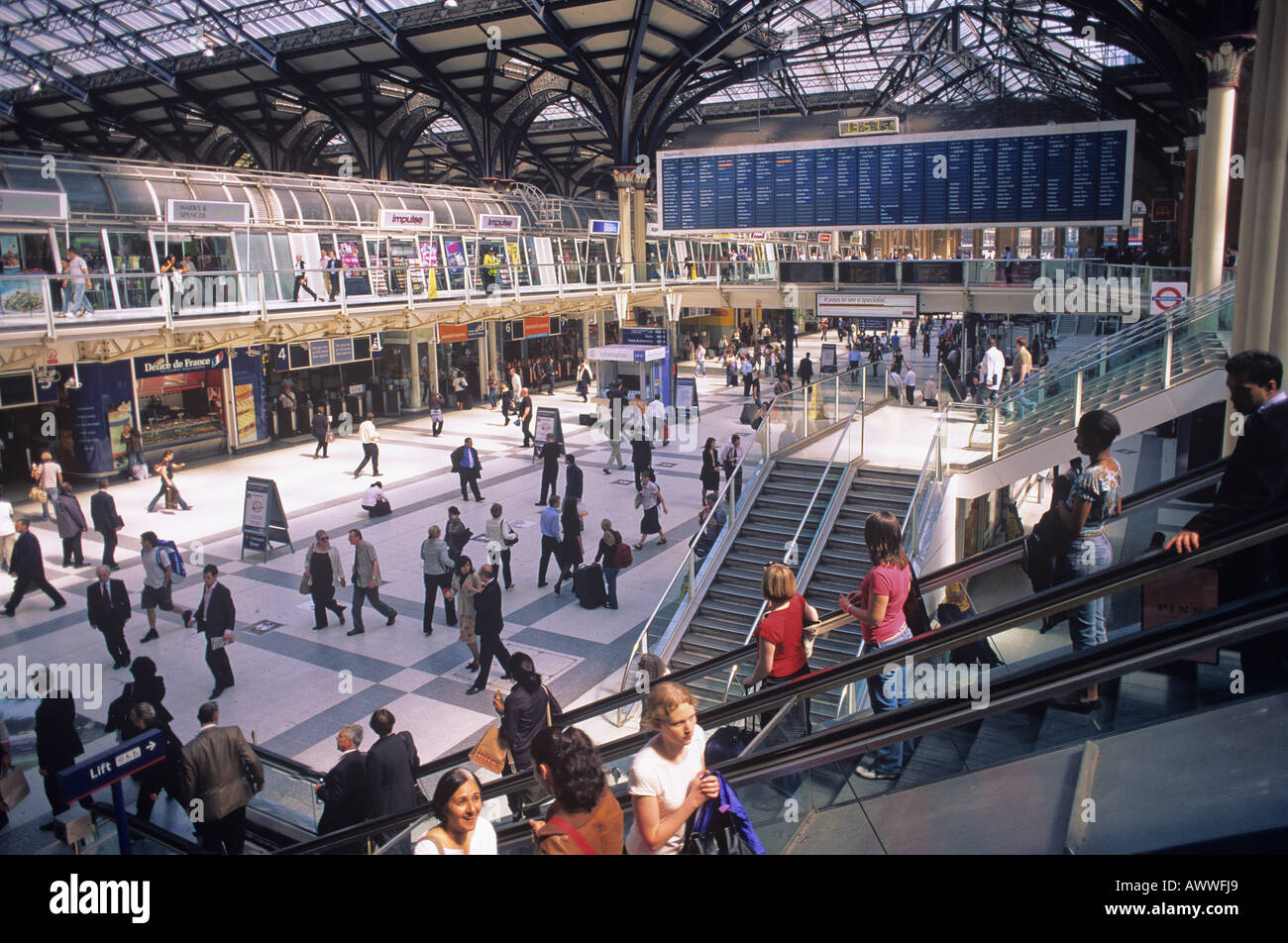 Liverpool Street Station Main Line station in the Financial district of ...