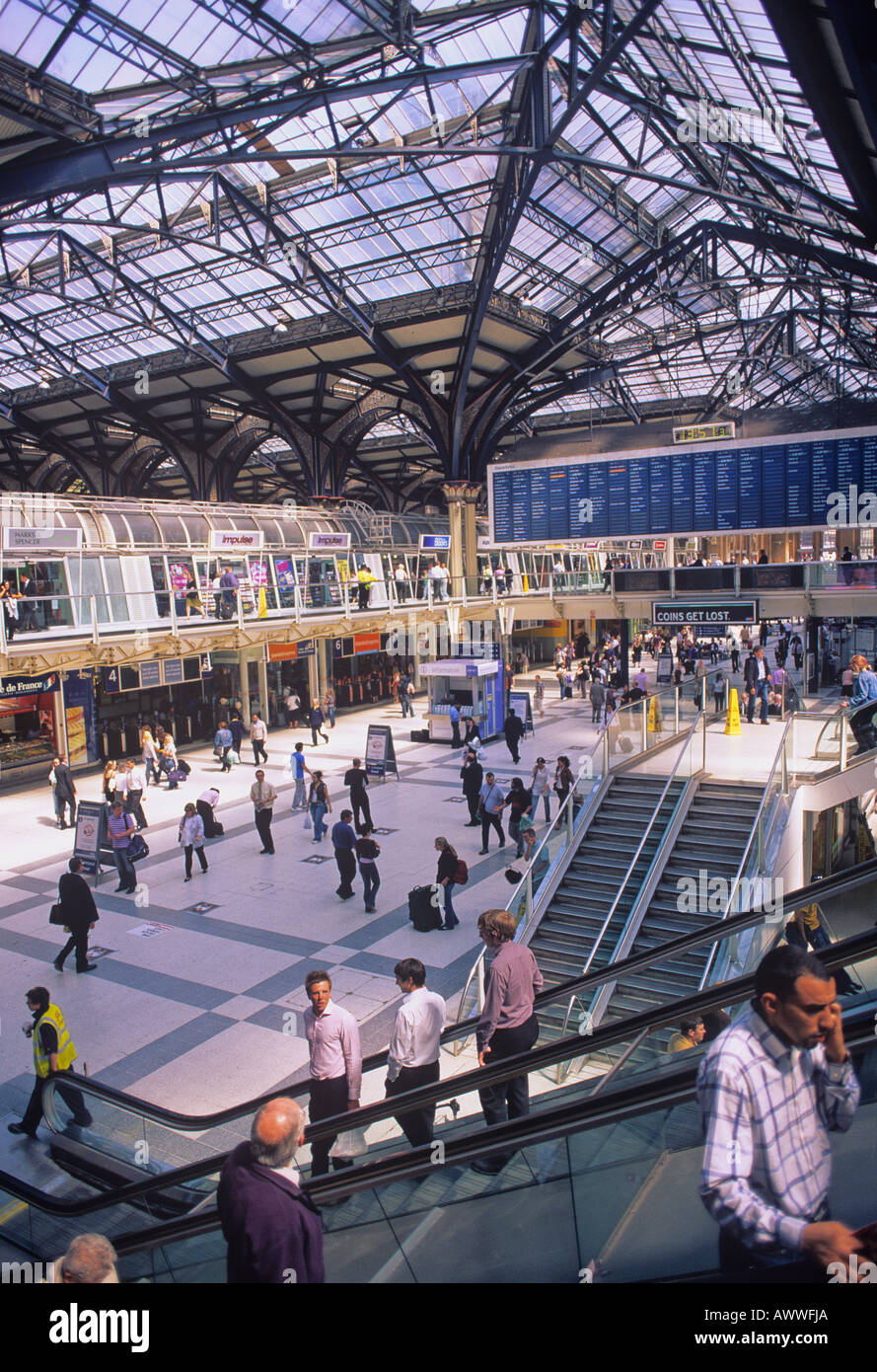 Liverpool Street Station Main Line station in the Financial district of ...