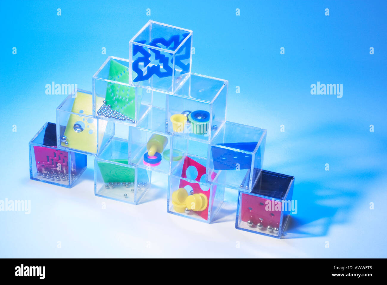 Stacked puzzle pieces hi-res stock photography and images - Alamy