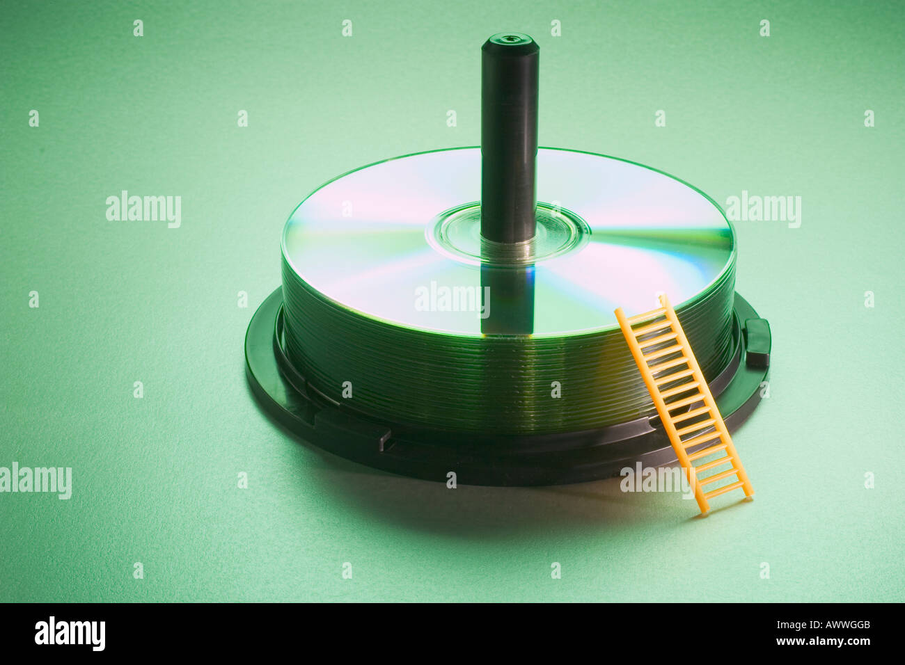 Miniature compact disc hi-res stock photography and images - Alamy