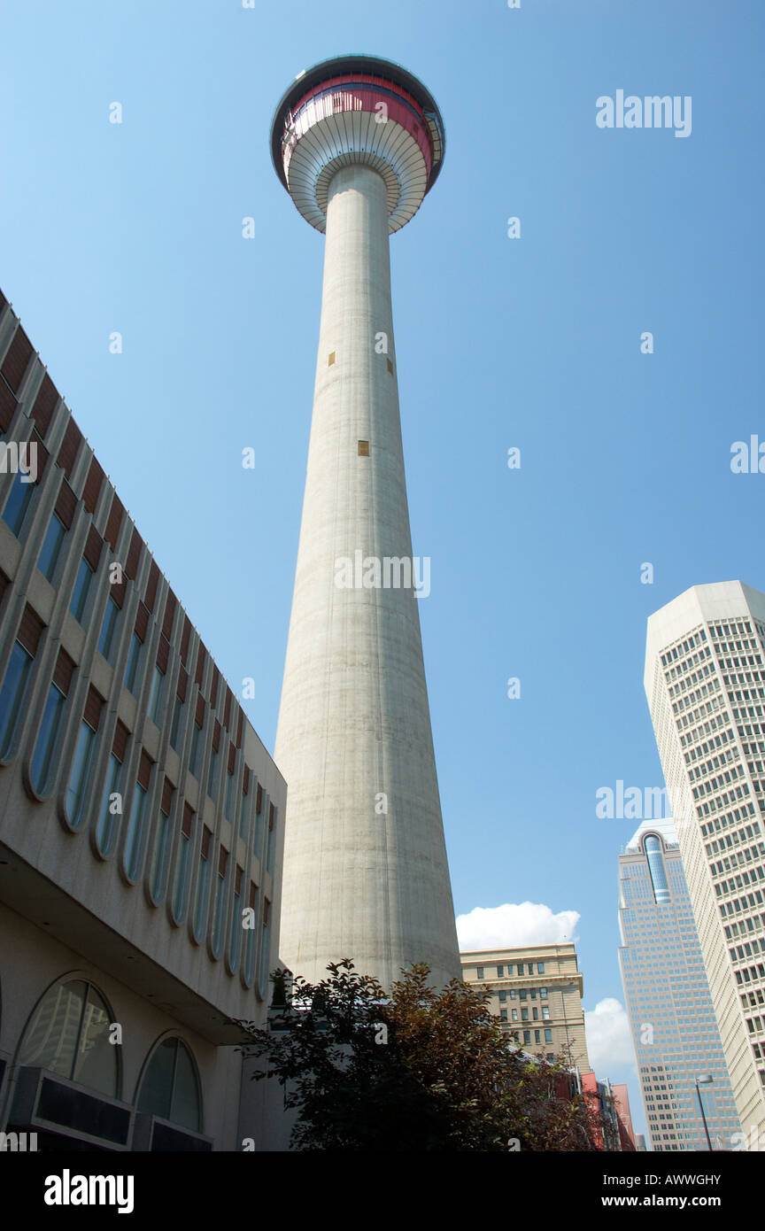 Calgary Tower, Calgary, Alberta, Canada Stock Photo - Alamy
