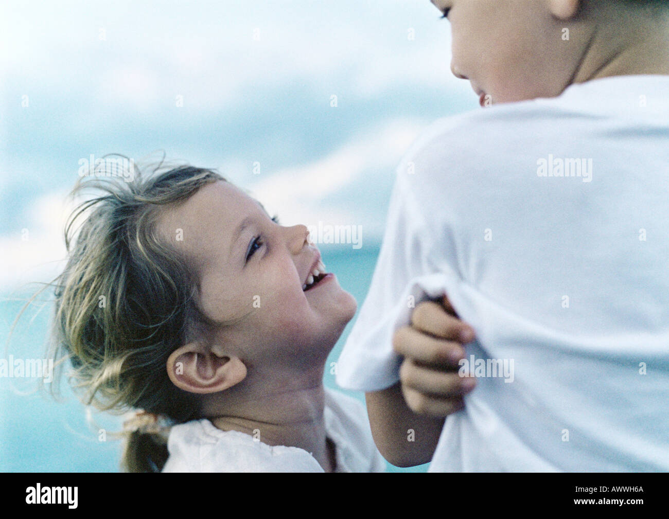 Children profiles hi-res stock photography and images - Alamy