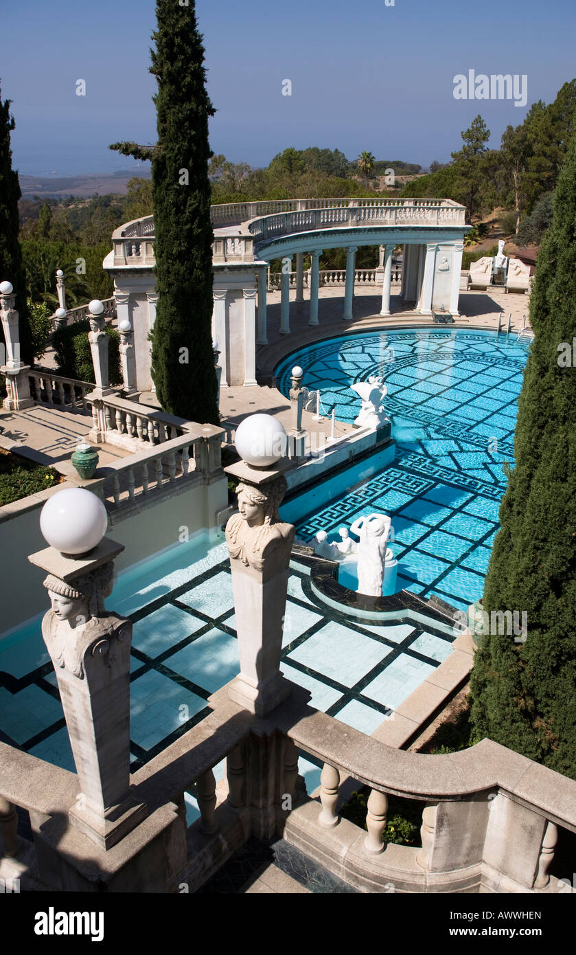 William randolph hearst estate hi-res stock photography and images - Alamy