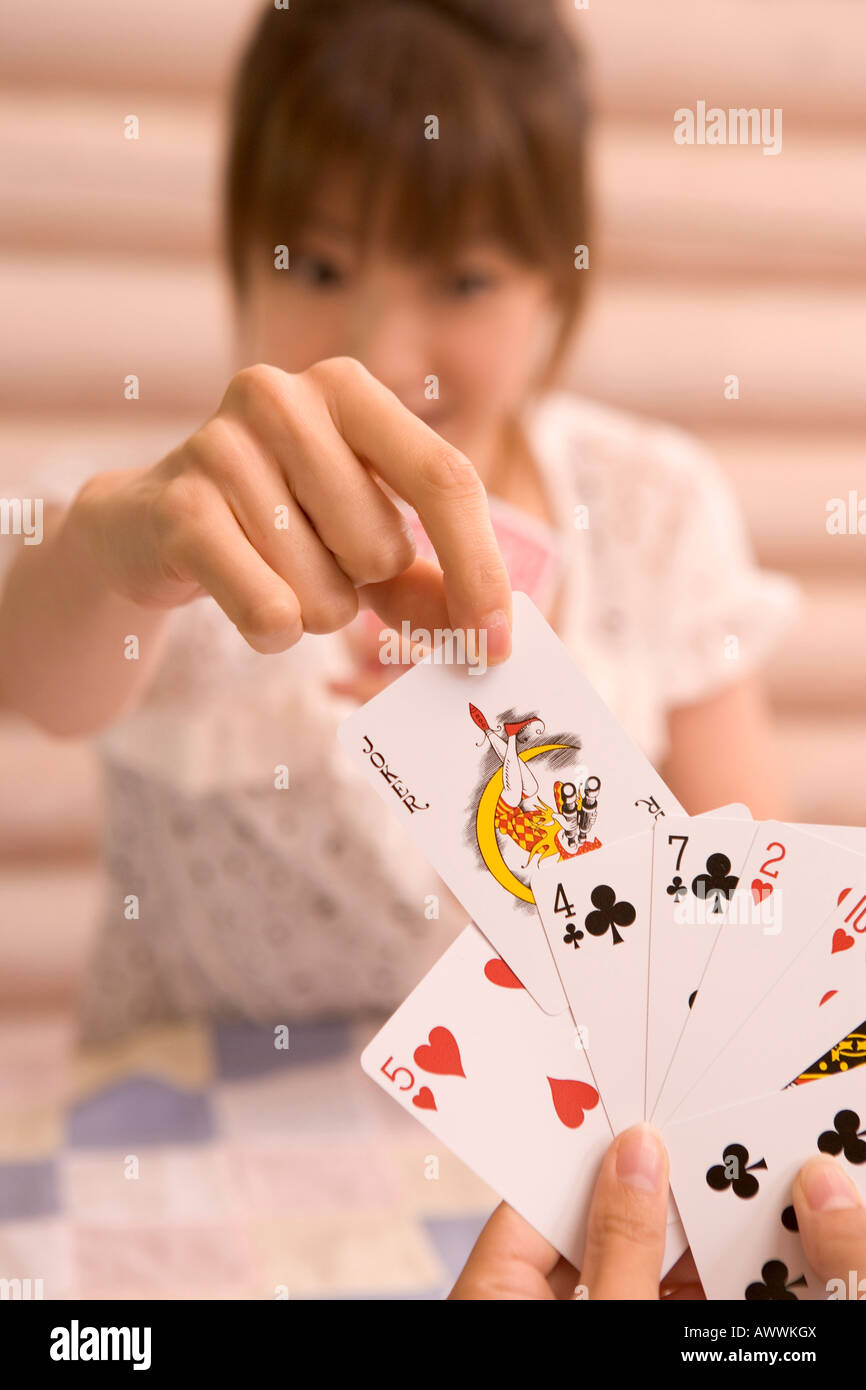 Two vertical cards on hi-res stock photography and images - Alamy