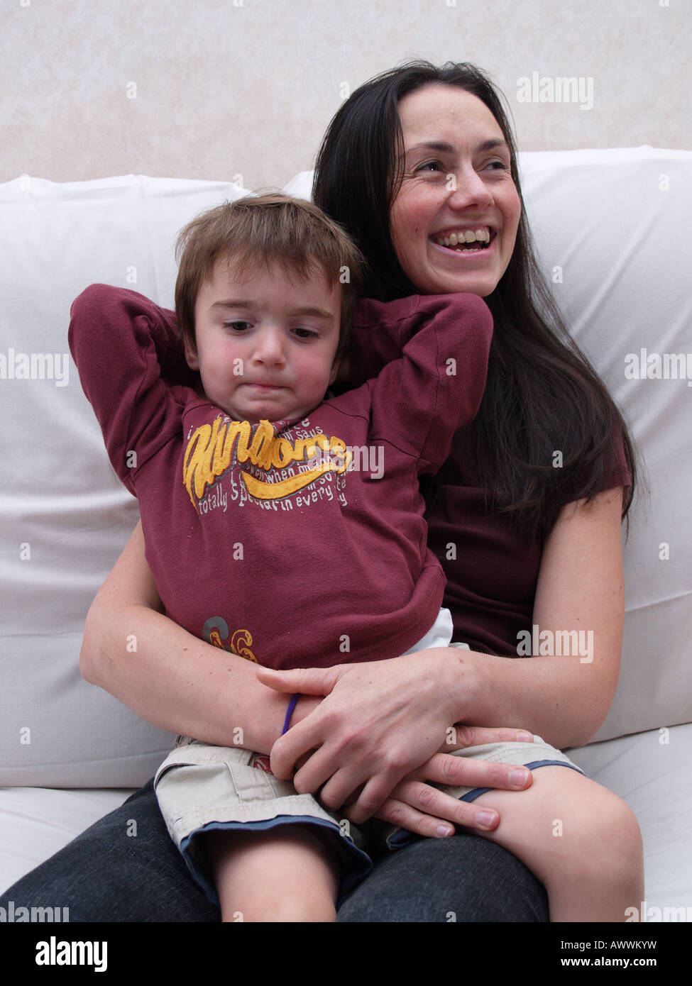 happy family mother ma mom mum son toddler home secure love emotion ...