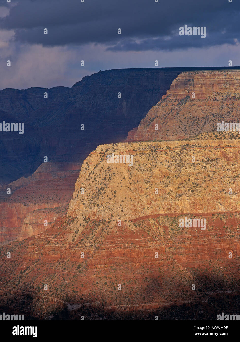 Geological structure Grandview Point, South Rim, Grand Canyon National ...