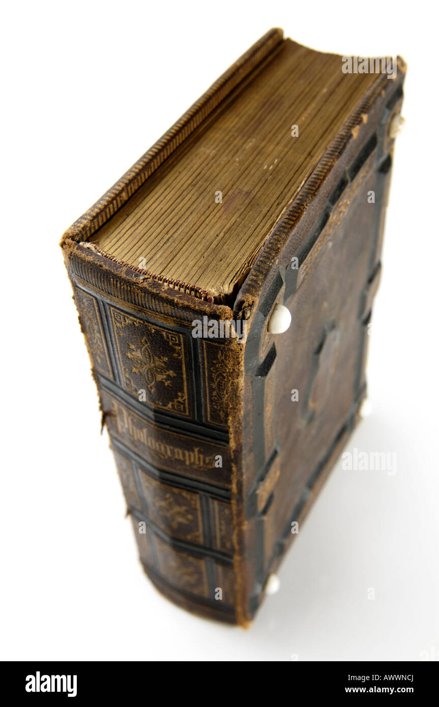 Vintage photo old book hi-res stock photography and images - Alamy