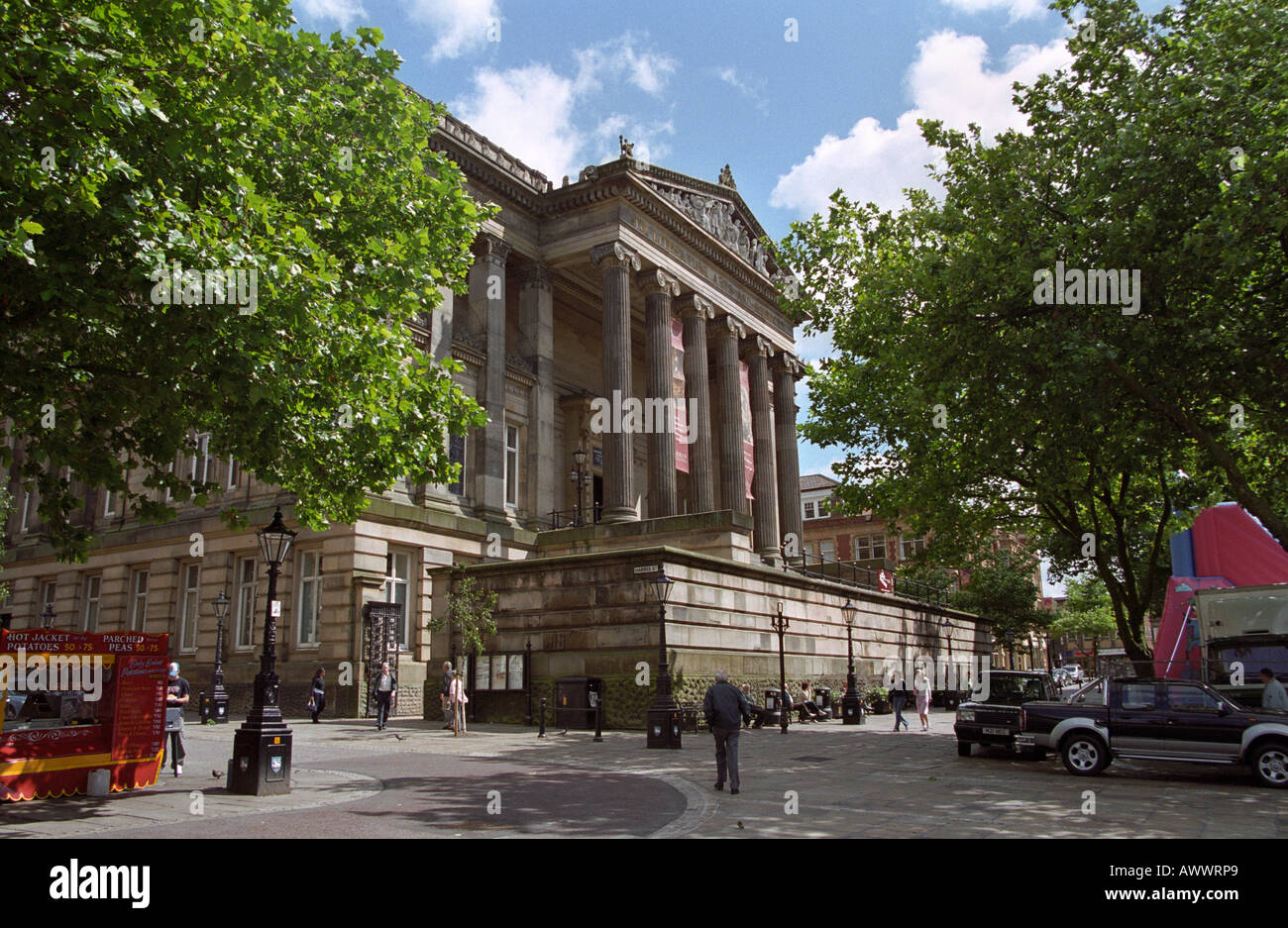 The Harris Museum and Art Gallery at Preston Stock Photo - Alamy
