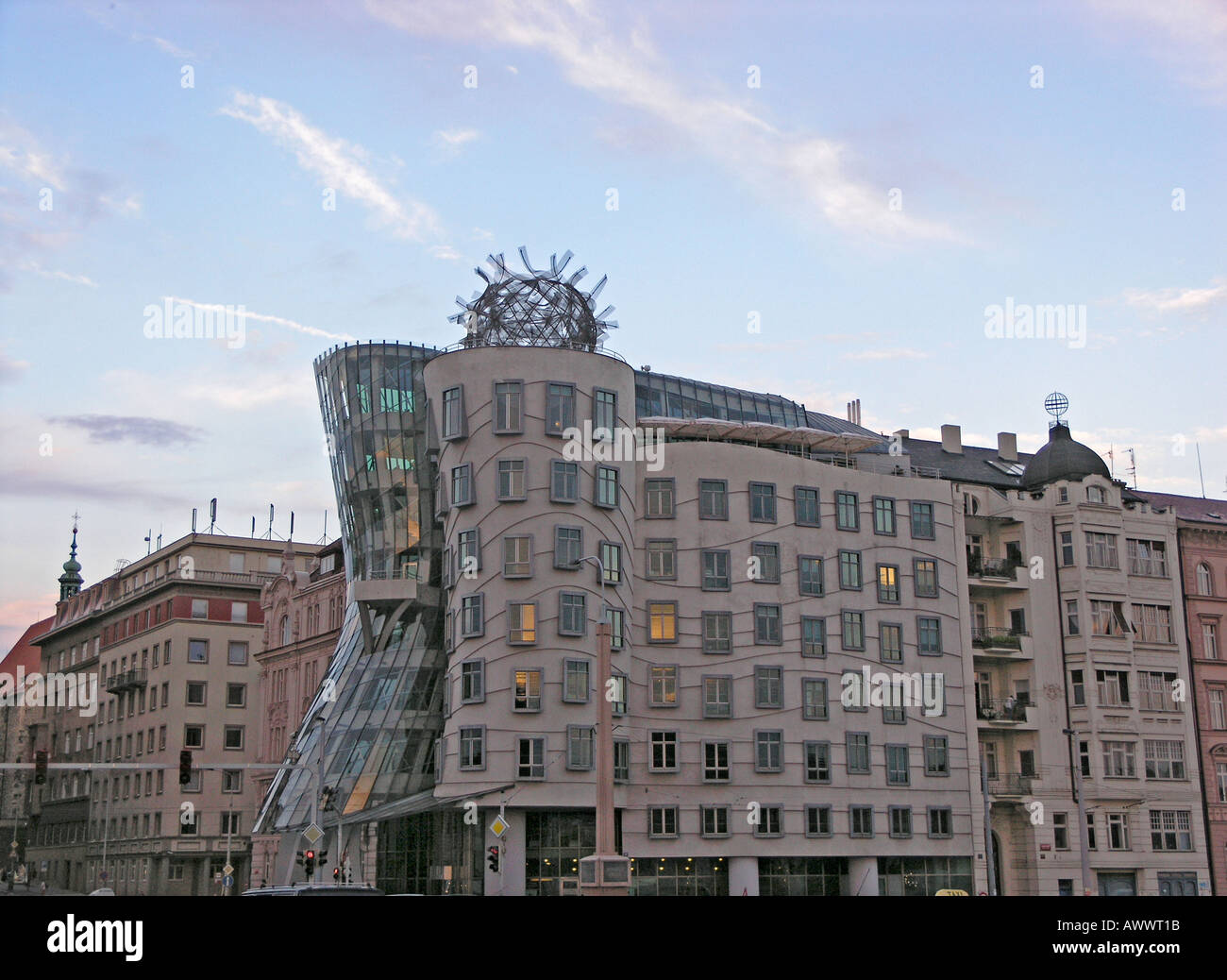 The Dancing House Prague Travel Stock Photo - Alamy