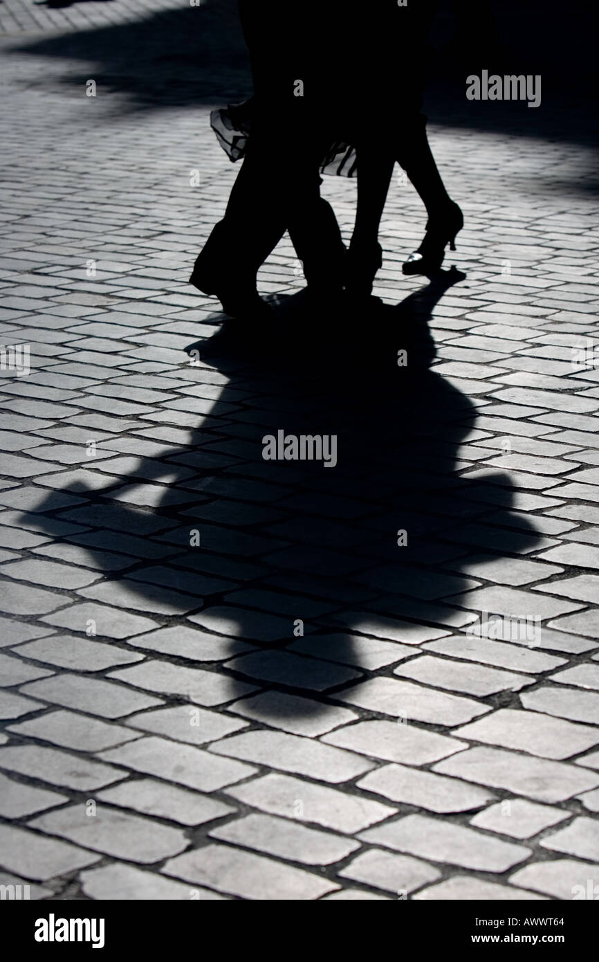 Dance steps shadow hi-res stock photography and images - Alamy
