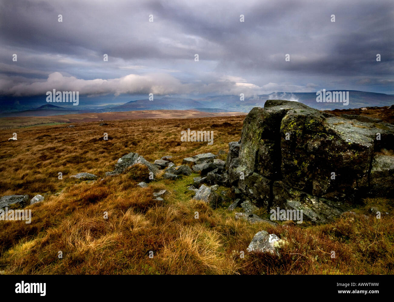 Llangynidr Moors in Wales - the windswept and desolate Llangynidr Moor ...
