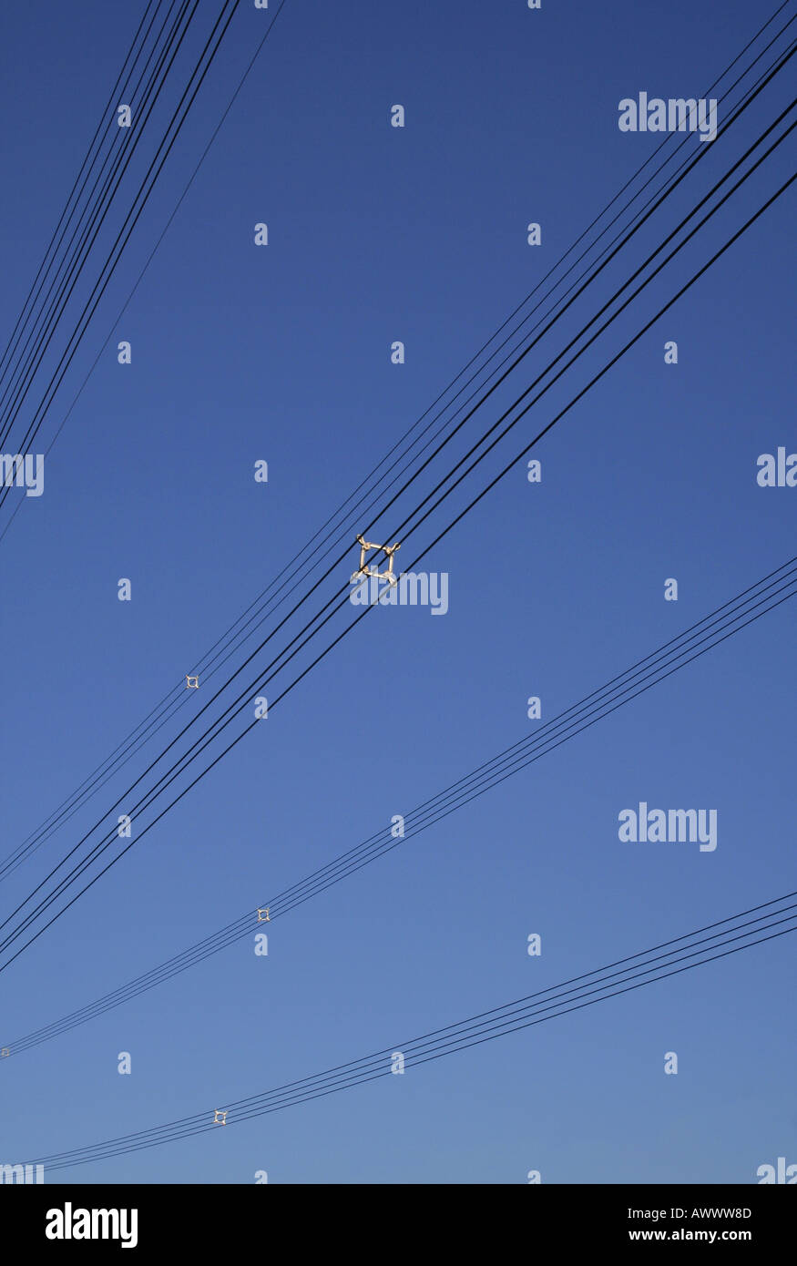 Power Lines, Brecon Beacons, Wales, UK Stock Photo - Alamy