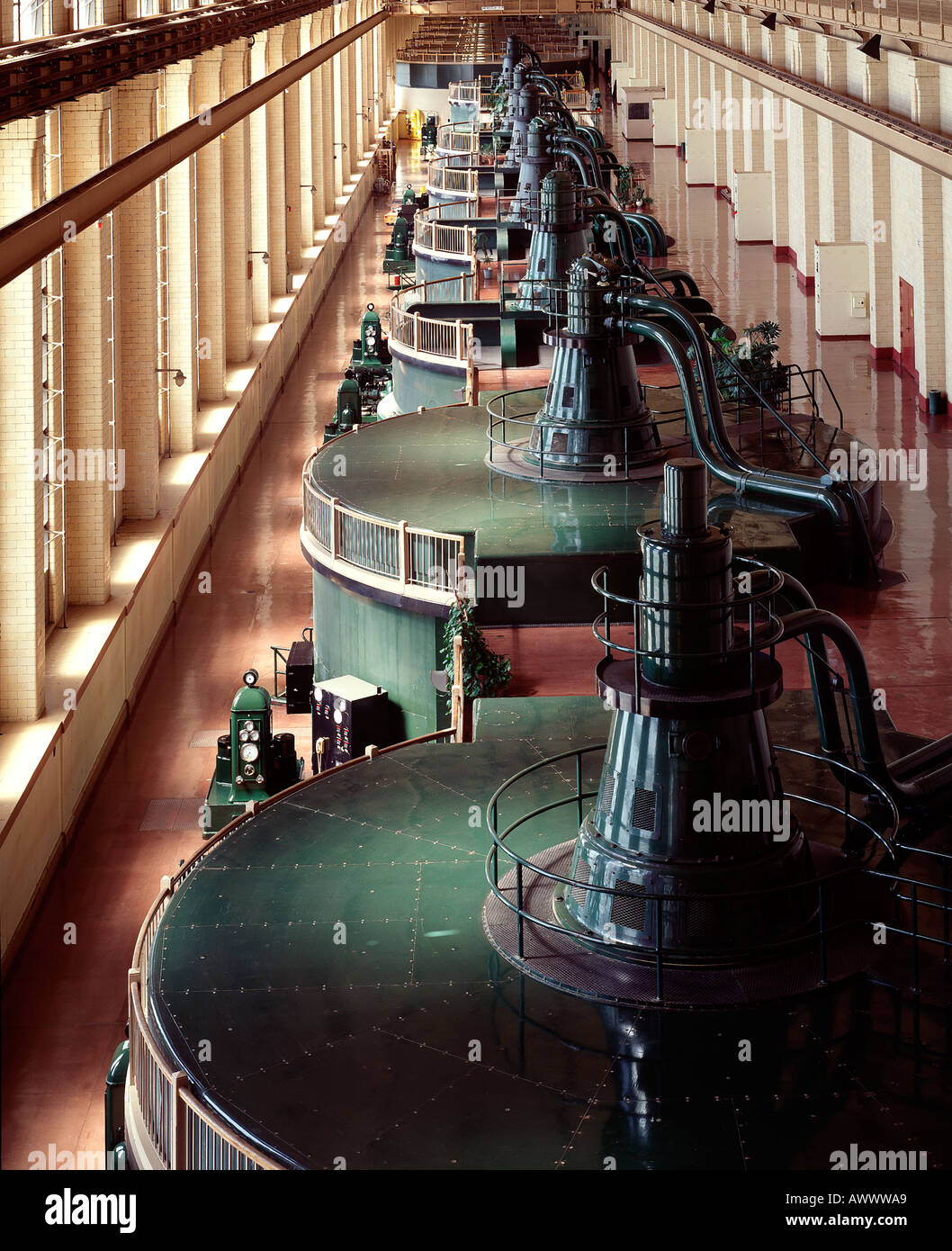 dynamic electric power generating station Safe Harbor Dam facility ...