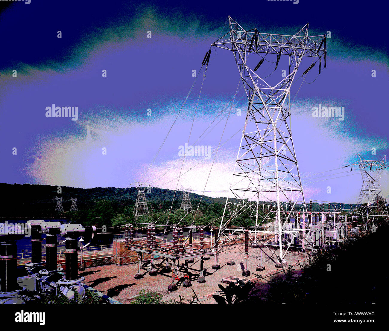 Us power grid control hi-res stock photography and images - Alamy