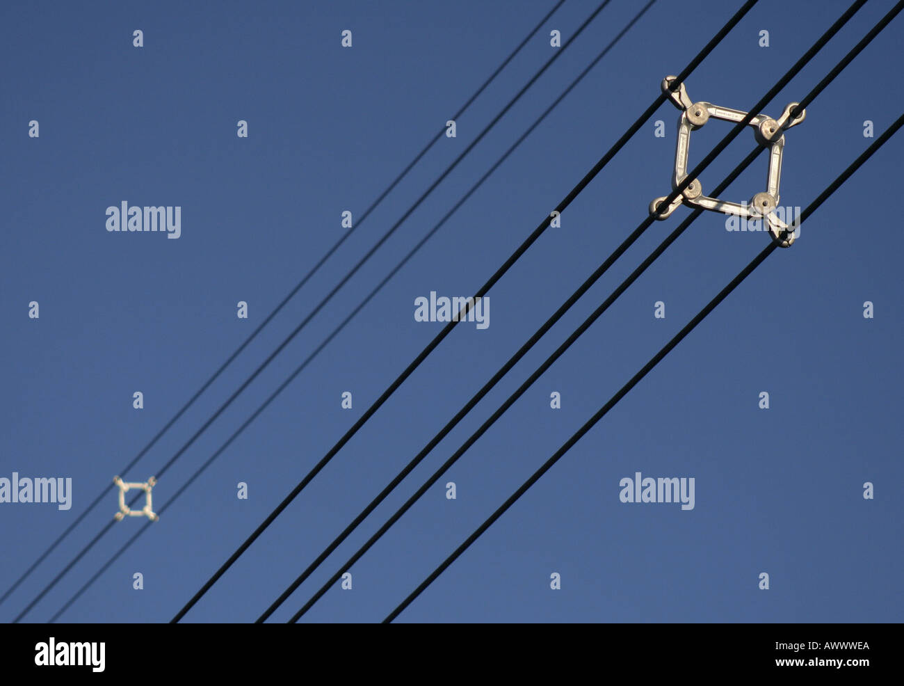 Power Lines, Brecon Beacons, Wales, UK Stock Photo - Alamy