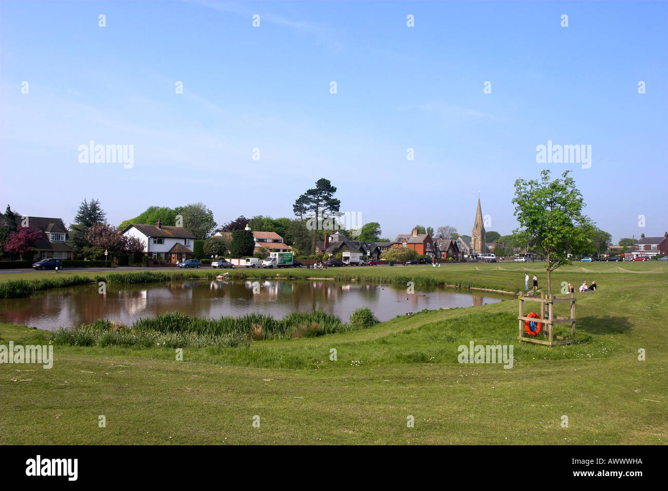Wrea green village hi-res stock photography and images - Alamy
